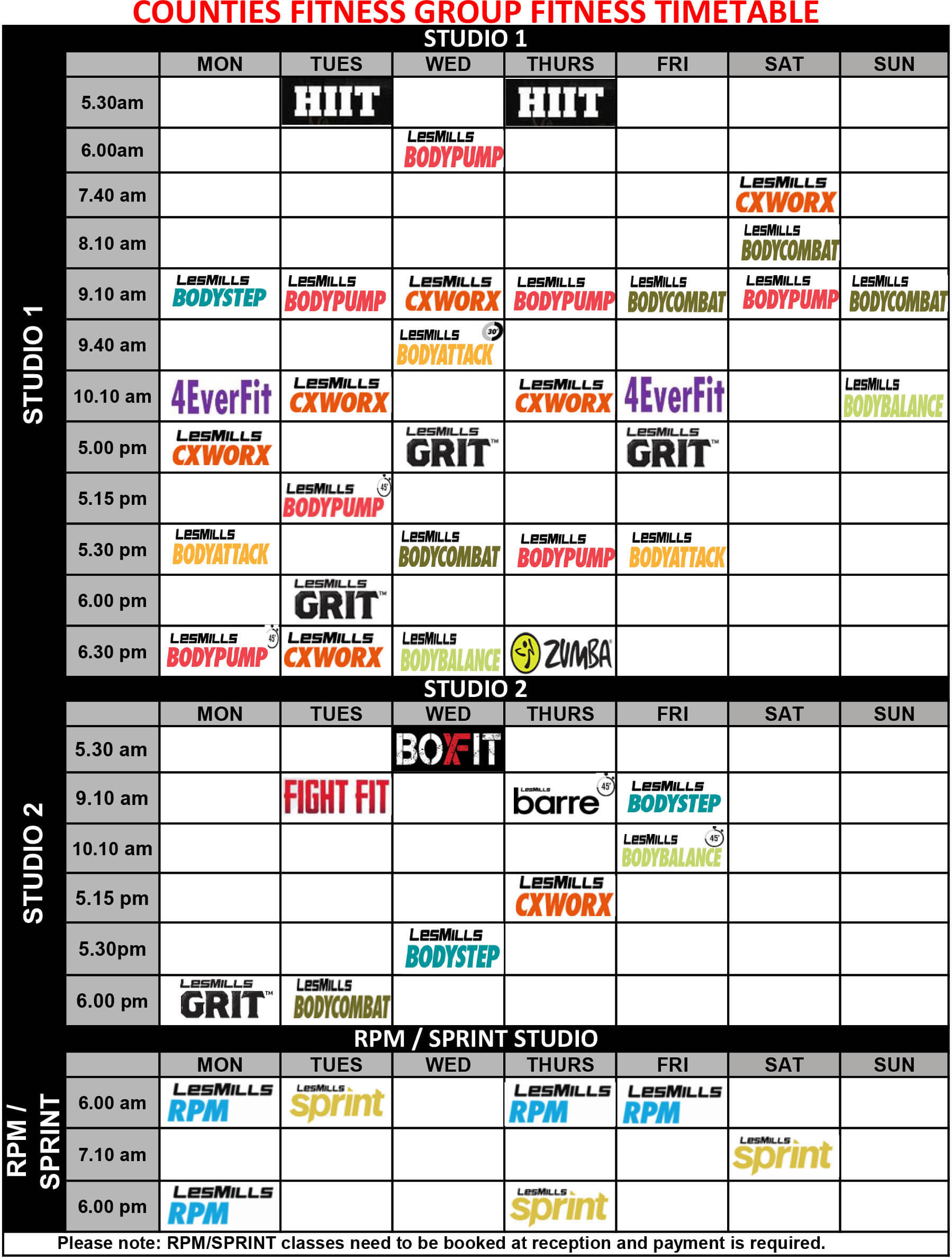 cf-gf-timetable-052020 - Counties Fitness